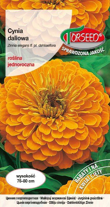 Nasiona Cynia daliowa pomarańczowa 1g - Torseed - Torseed | Sklep EMPIK.COM