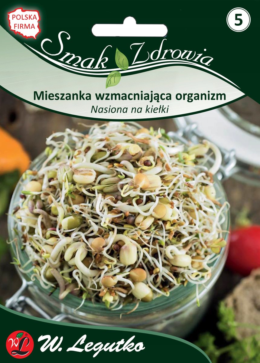 Nasiona Na Kiełki, Mieszanka Wzmacniająca, 30G - W. Legutko | Sklep ...
