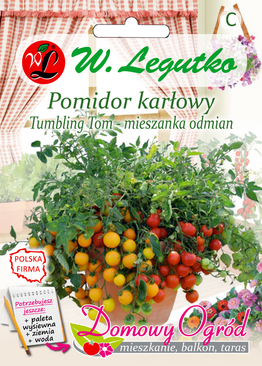 Nasiona Pomidor Gruntowy Karłowy Thumbling Tom - W. Legutko | Sklep EMPIK.COM