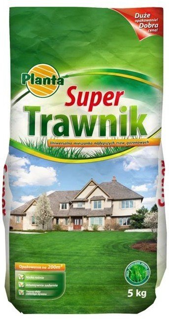 Nasiona traw SUPER TRAWNIK Planta 5kg - Planta | Sklep EMPIK.COM