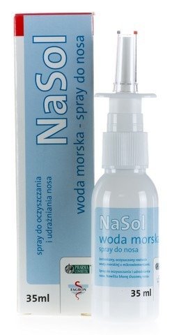 Nasol, Woda Morska - Spray Do Nosa, 35 Ml | Sklep EMPIK.COM