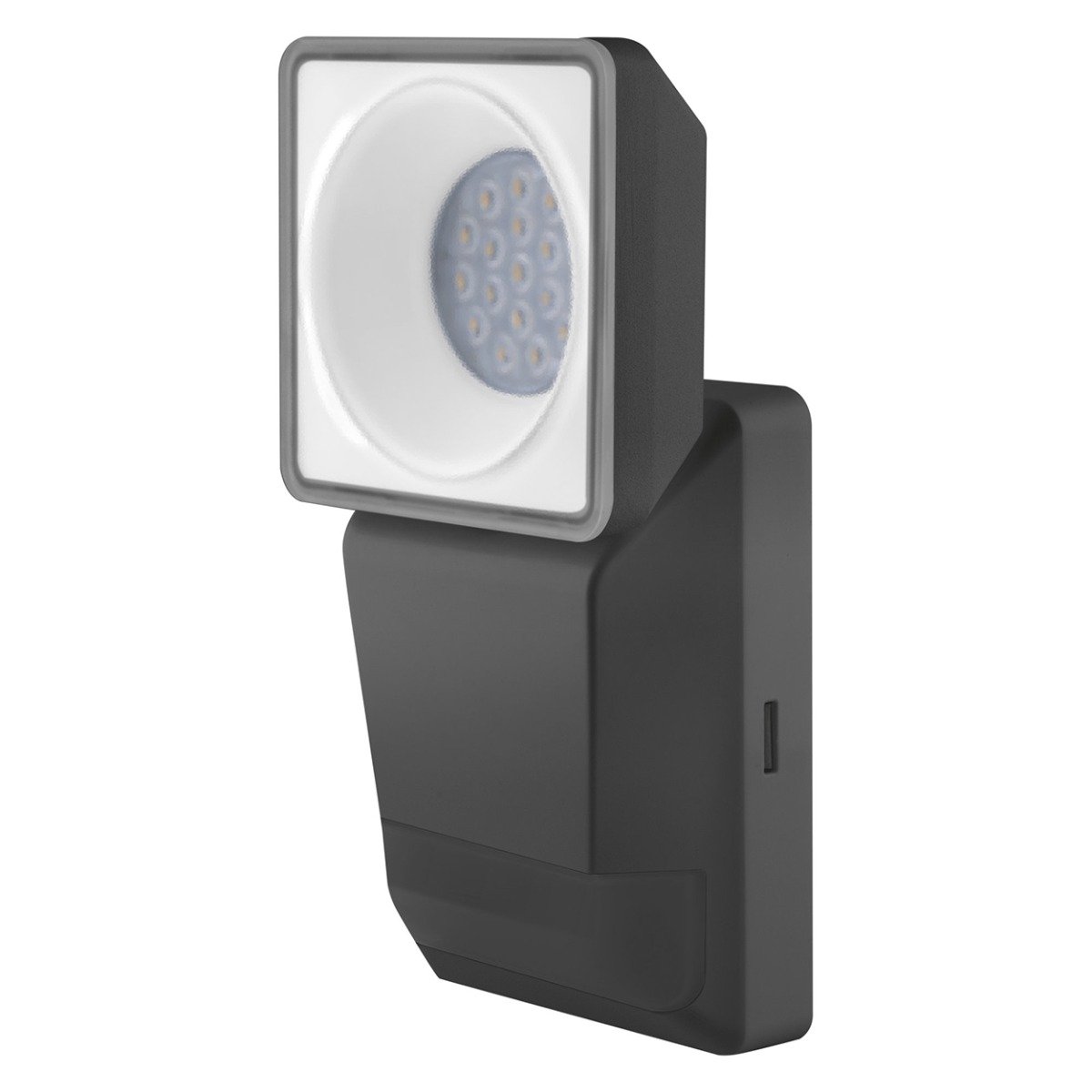 Naświetlacz LED 8W 750lm 4000K IP55 Szary z Czujnikiem ruchu i ...