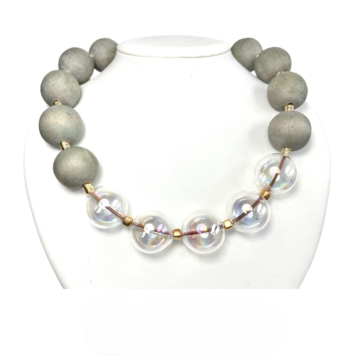 Naszyjnik Drewno i Szkło 02/Raffaella De Angeli - Other | Moda Sklep ...