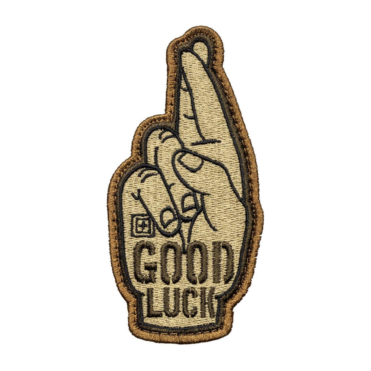 Naszywka 5.11 Good Luck 2.0 Patch - Brown (82093-108) - Inna marka ...