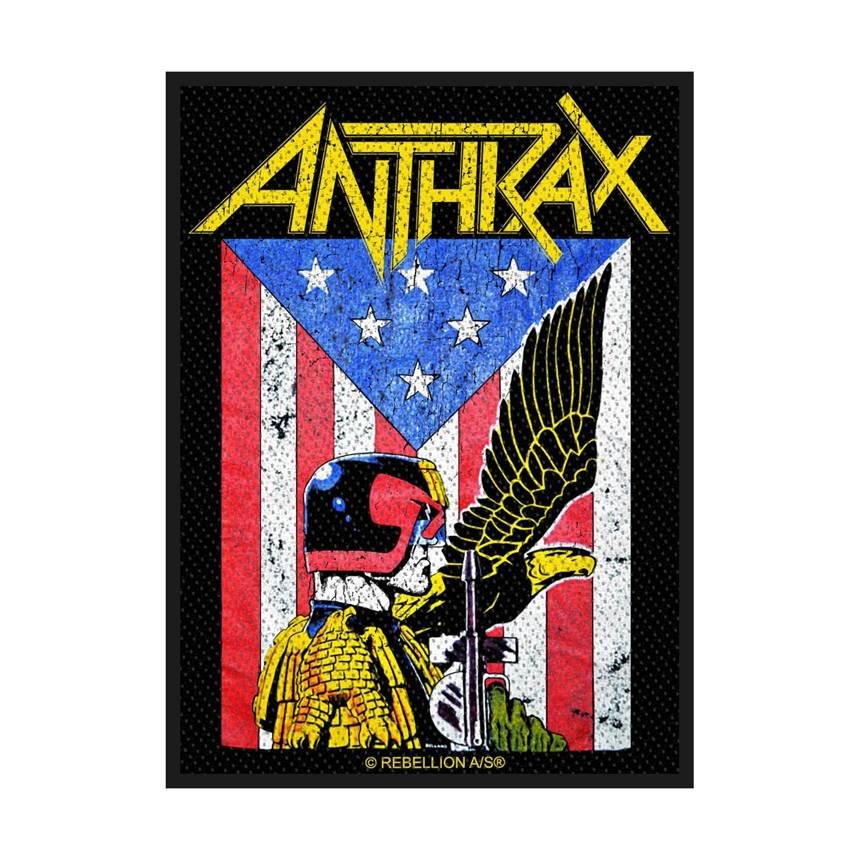 naszywka ANTHRAX - JUDGE DREDD - Pozostali producenci | Moda Sklep ...