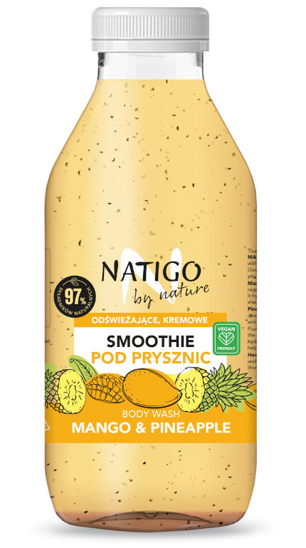 Natigo By Nature, Smoothie Żel Pod Prysznic, Ananas Mango, 400ml ...
