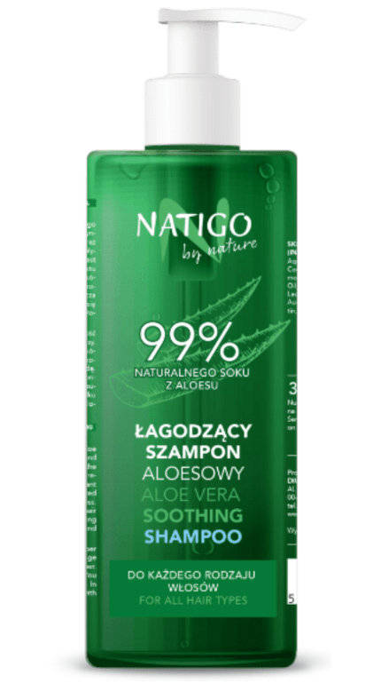 Natigo By Nature, Szampon Do Włosów, Aloes 99% Naturalnych Składników ...