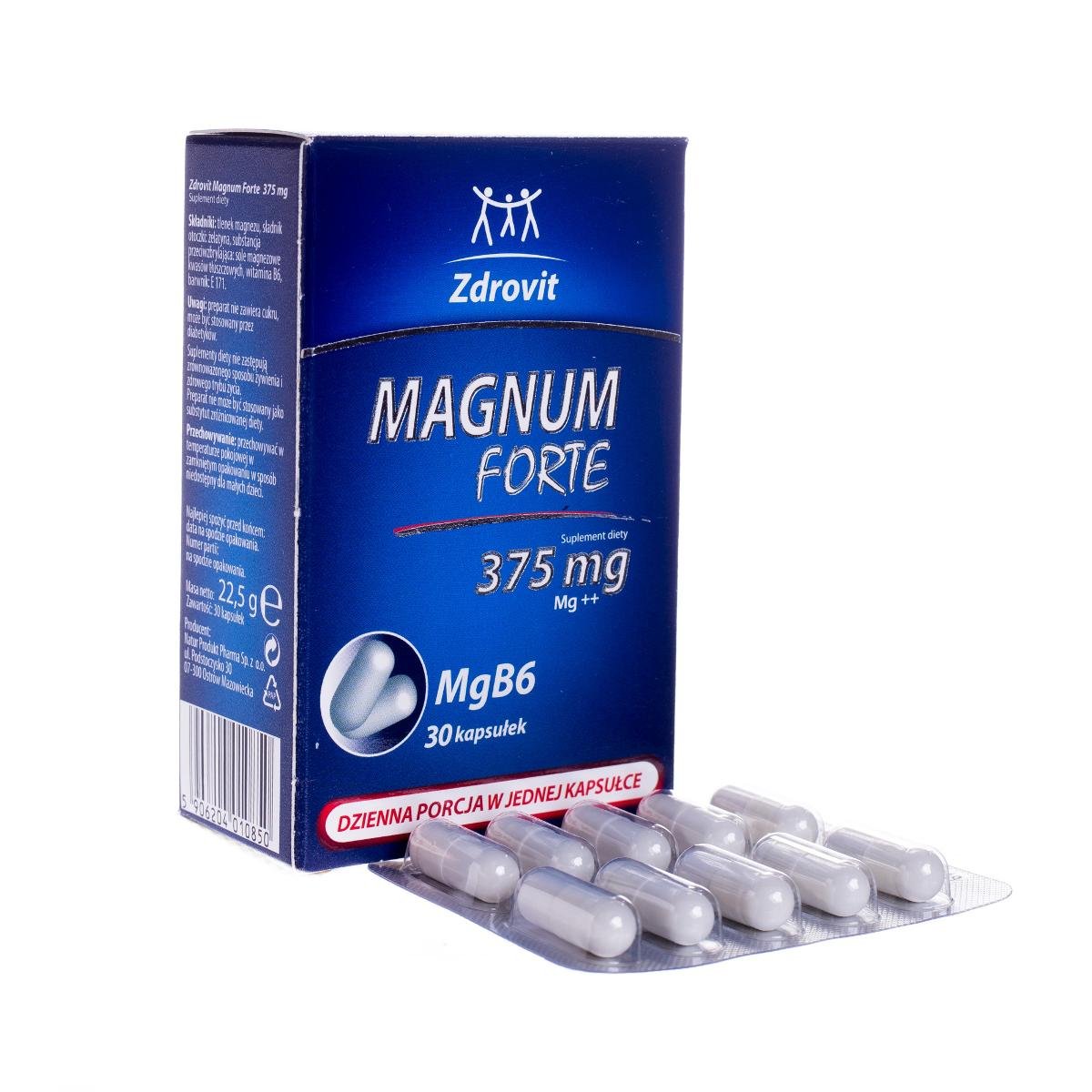 Natur Produkt, Zdrovit Magnum Forte 375 mg, Suplement diety, 30 kaps ...
