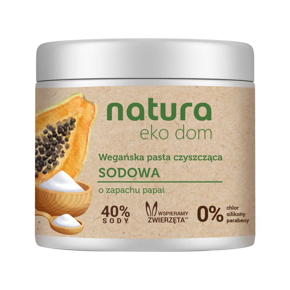 Natura Eko, Dom Pasta Czyszcząca Wegańska Sodowa 500 g - Inny producent | Sklep EMPIK.COM