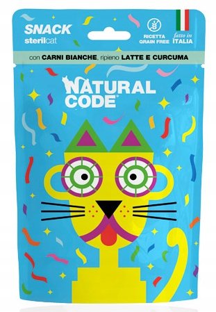 Natural Code Cat Snack Sterilised Białe mięsa 60g - Natural Code ...