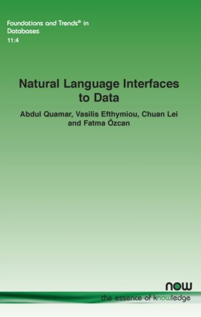 Natural Language Interfaces to Data - now publishers Inc | Książka w Empik