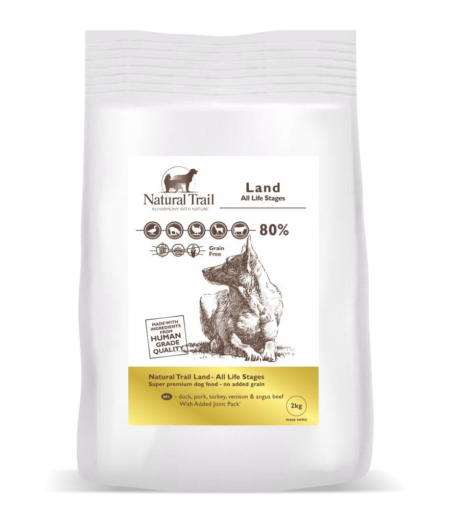 NATURAL TRAIL Dog LAND 80% 2kg - Natural Trail | Sklep EMPIK.COM
