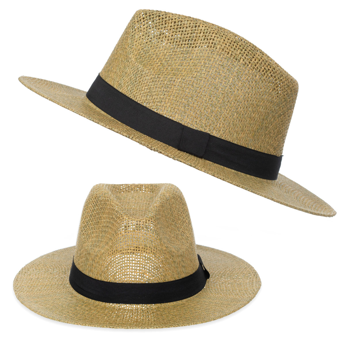 Naturalny Damski Męski Hawana Panama Na Lato - Kpl-Ab-16 - Aleszale | Moda Sklep EMPIK.COM