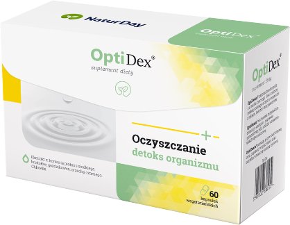 NaturDay, suplement diety oczyszczenie OptiDex, 60 kapsułek | Sklep EMPIK.COM