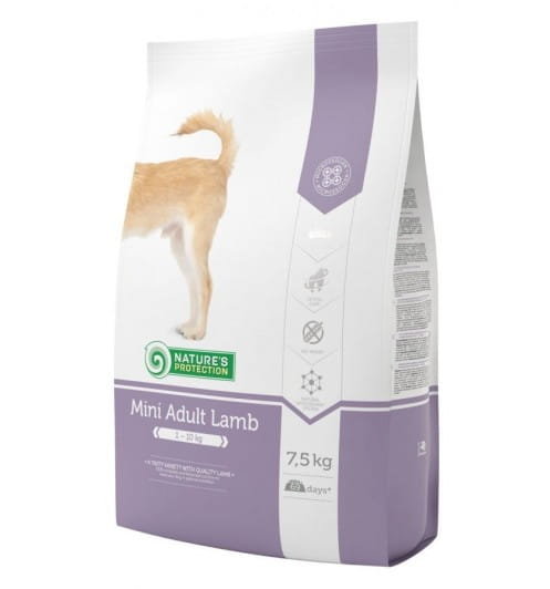 Nature'S Protection Mini Adult Lamb 7,5Kg - Nature's Protection | Sklep ...