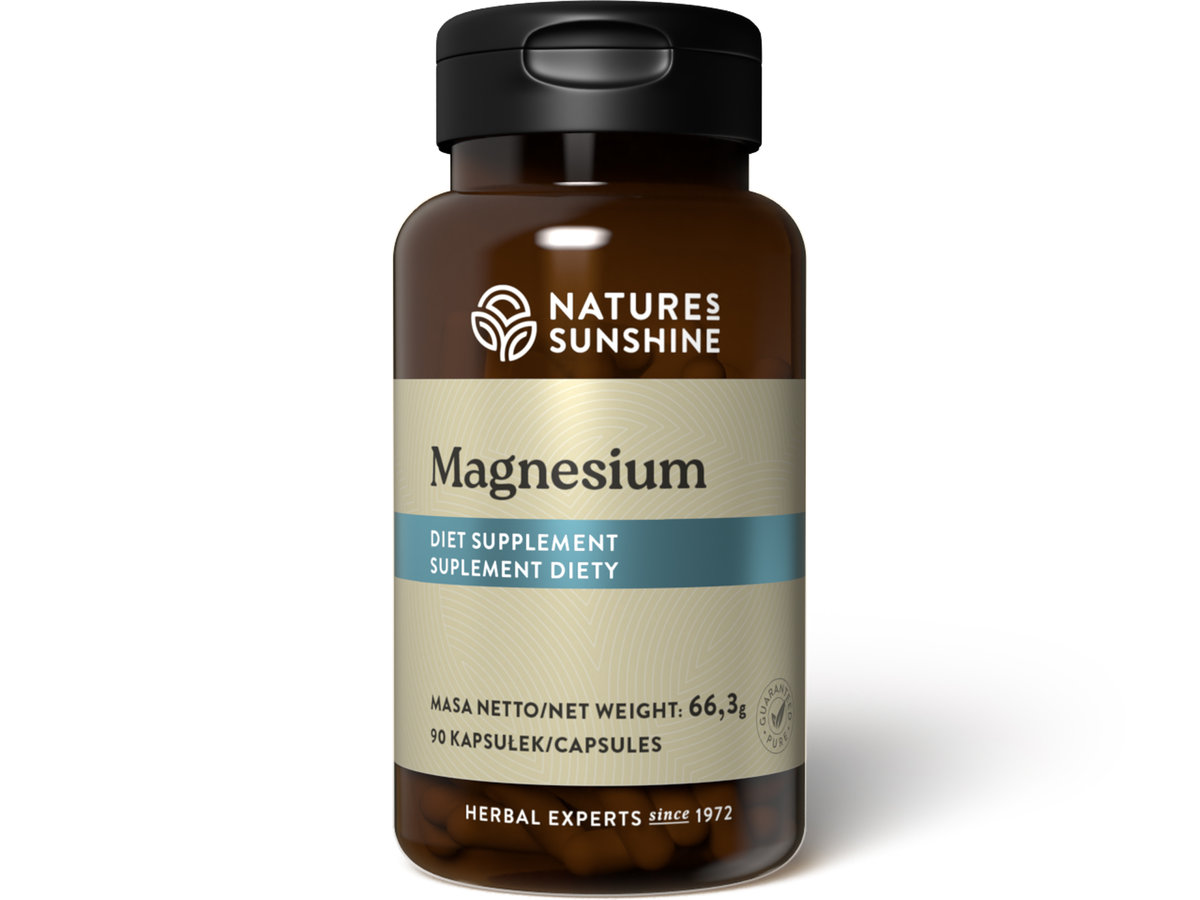Nature's Sunshine Magnesium Magnez Nsp 90 Kapsułek | Sklep EMPIK.COM
