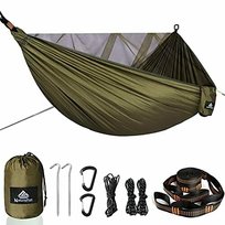 Naturefun Ultralekki Hamak Kempingowy Z Siatką, Udźwig 300 Kg, (290 X ...