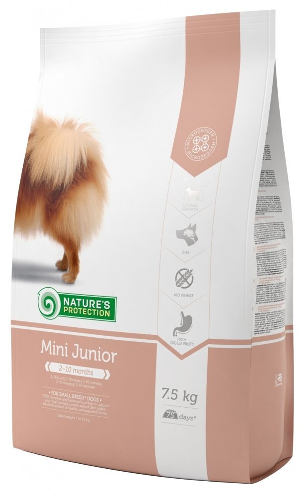 NATURES PROTECTION Mini Junior 7,5kg - Nature's Protection | Sklep ...