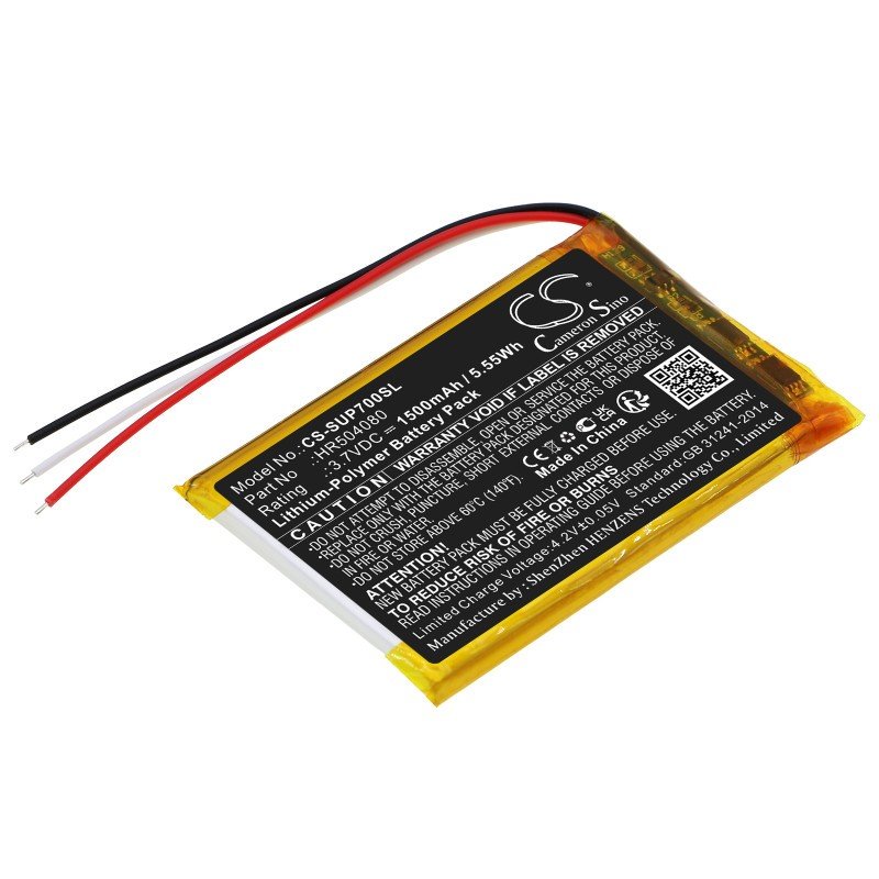 Navitel MS700 / HR504080 1500mAh 5.55Wh Li-Polymer 3.7V (Cameron Sino) - Cameron Sino | Sklep ...