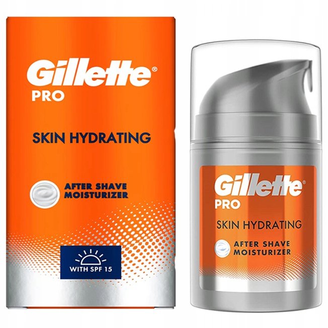 Nawilżający balsam po goleniu Gillette Pro Skin Hydrating z SPF15 50 ml ...
