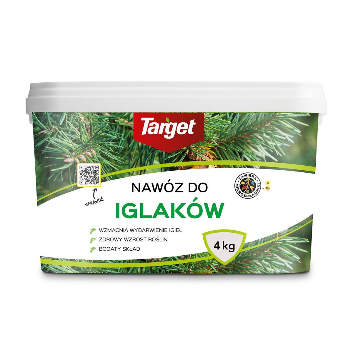 Nawóz do iglaków z mikroelementami 4 kg - Target | Sklep EMPIK.COM