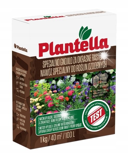 NAWÓZ DO KRZEWÓW I ROŚLIN OZDOBNYCH NAWÓŻ POD RÓŻE TULIPANY PLANTELLA ...