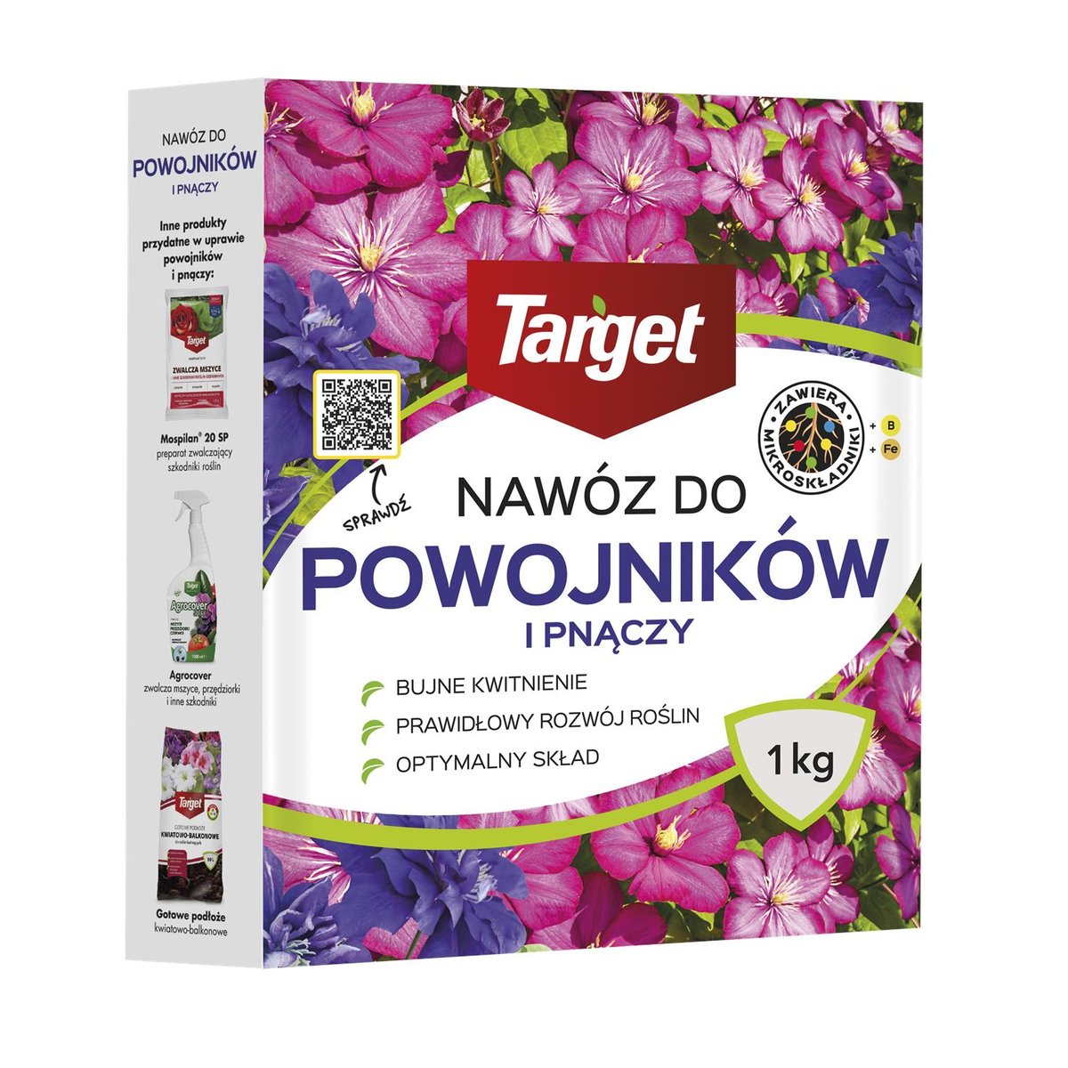 Nawóz do powojników z mikroelementami 1 kg - Target | Sklep EMPIK.COM
