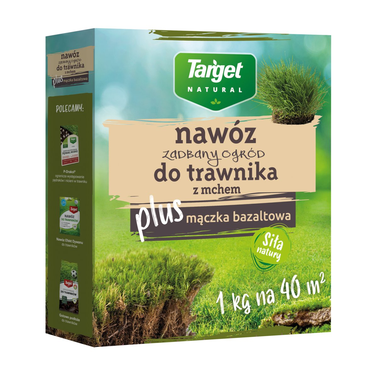 Nawóz Do Trawnika z Mchem – Z Mączką Bazaltową – 1 kg Target - Target | Sklep EMPIK.COM