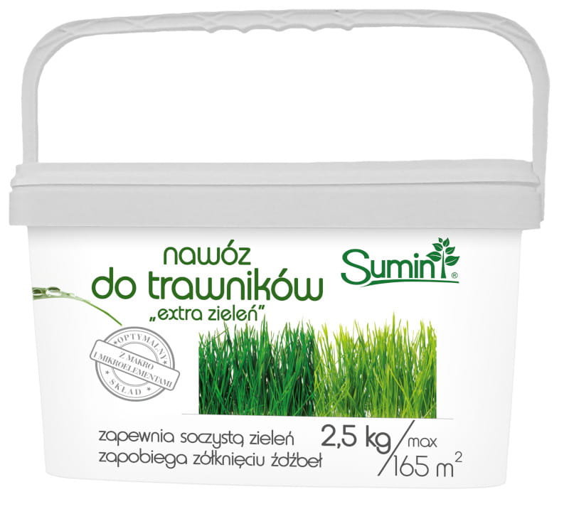 Nawóz Do Trawników "Extra Zieleń" 2,5 kg - SUMIN | Sklep EMPIK.COM