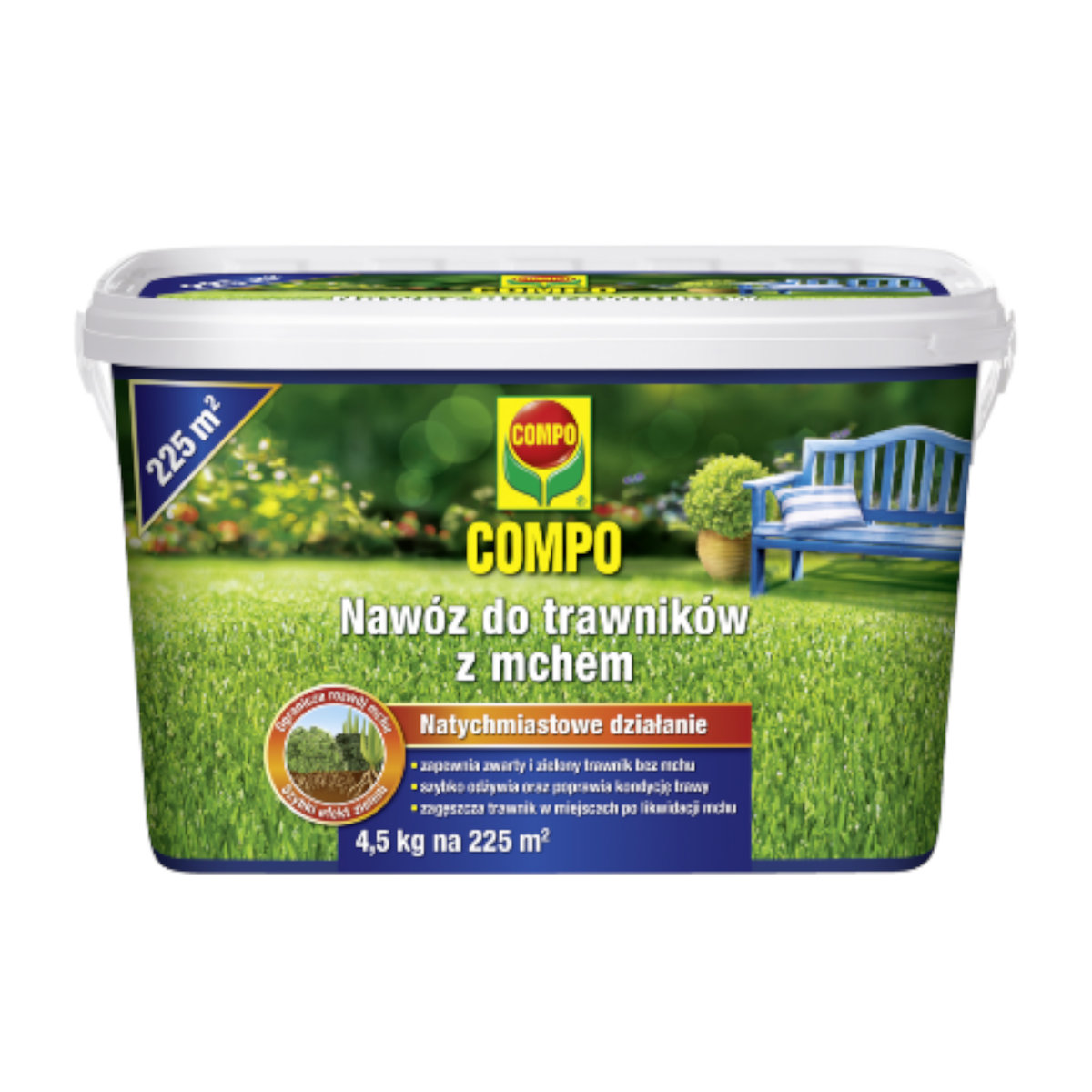 Nawóz Do Trawników Z Mchem 4,5 Kg Compo - Compo | Sklep EMPIK.COM