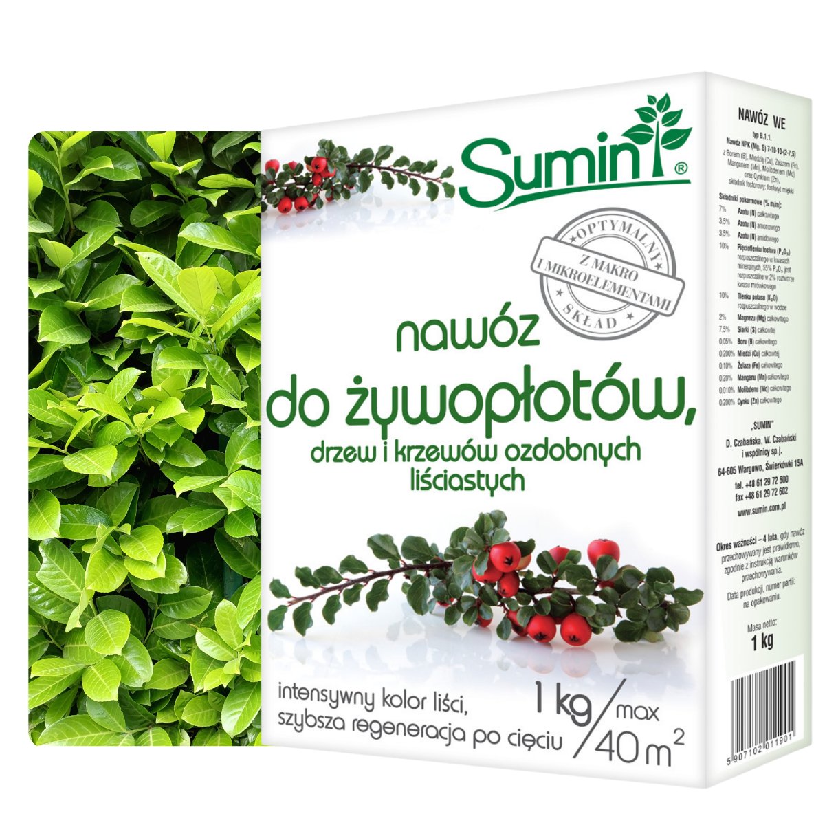 Nawóz do żywopłotów 1kg Sumin - SUMIN | Sklep EMPIK.COM