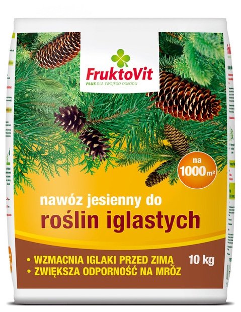 Nawóz jesienny do iglaków 10kg FruktoVit Florovit - Inco | Sklep EMPIK.COM