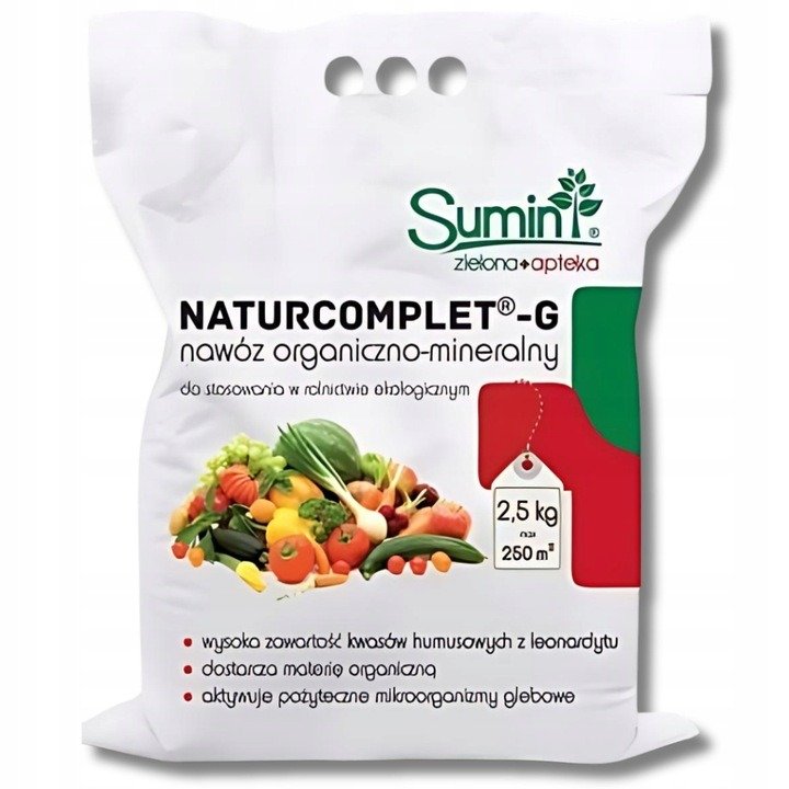 Nawóz organiczno-mineralny Naturcoplet-G Sumin 2,5 kg - SUMIN | Sklep EMPIK.COM