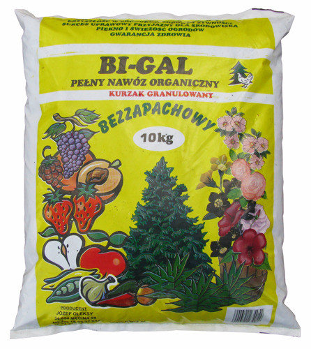 Nawóz organiczny, naturalny granulat 10 kg - Inna marka | Sklep EMPIK.COM