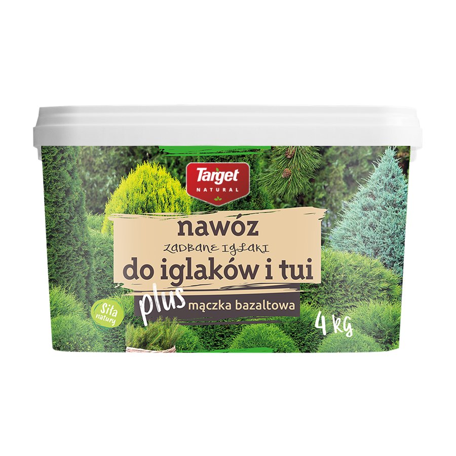 Nawóz zadbane iglaki do iglaków i tui 4 kg - Target - Target | Sklep EMPIK.COM