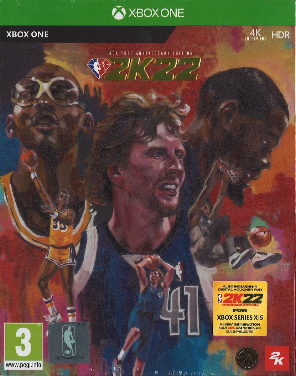 NBA 2K22 75th Anniversary Edition ENG (XONE) - 2K | Gry i programy ...