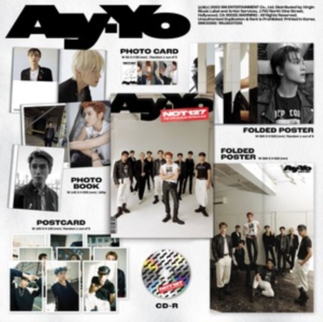 NCT 127 the 4th Album Repackage Ay-yo (B Version) - Nct 127 | Muzyka ...