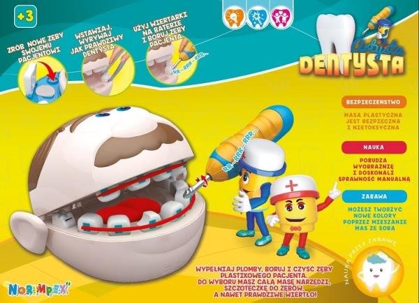 ND17_ZB-100715 Ciastolina Dentysta NORIMPEX - Inna marka | Sklep EMPIK.COM