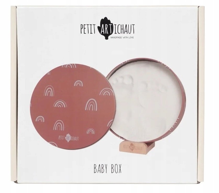 ND19_PA1305 Okragle pudelko na odcisk Petit Artic - Petit Artichaut | Sklep EMPIK.COM