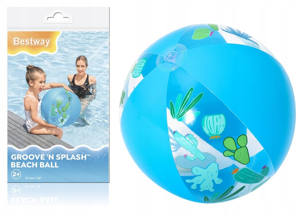ND24_21415 Dmuchana Pilka Niebieska 51cm Bestway - Bestway | Sklep ...