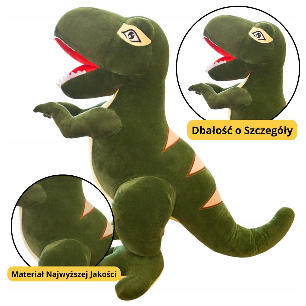 ND24_22114 Pluszowa Maskotka Przytulanka Dinozaur - Lean Toys | Sklep EMPIK.COM