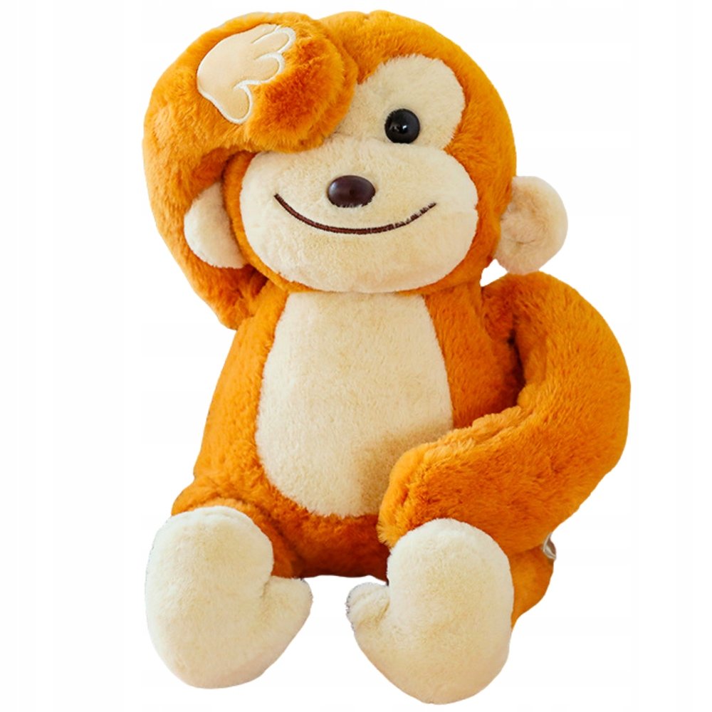 ND24_22118 Pluszowa Maskotka Przytulanka Malpka Z - Lean Toys | Sklep ...