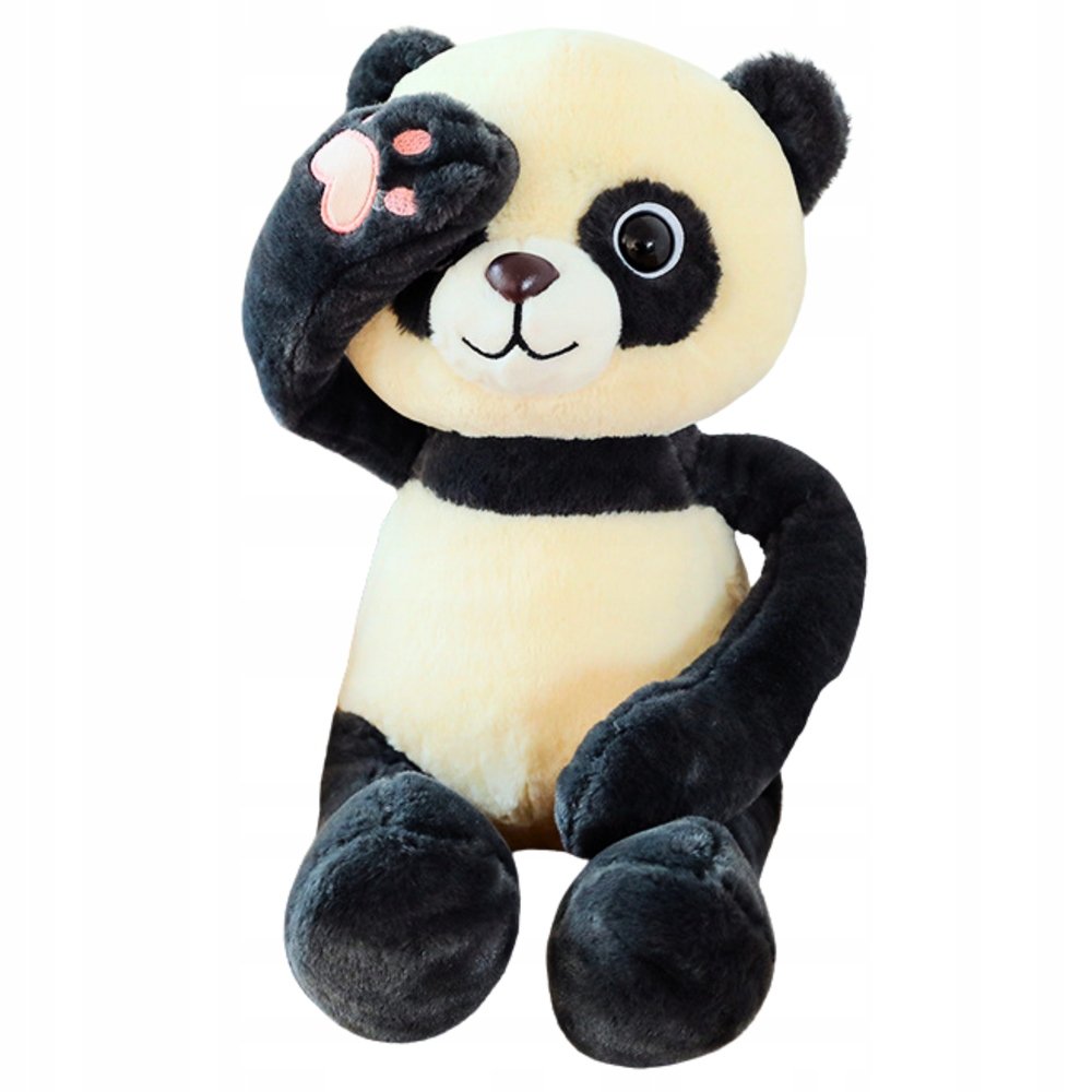 ND24_22121 Pluszowa Maskotka Przytulanka Panda Z - Lean Toys | Sklep ...