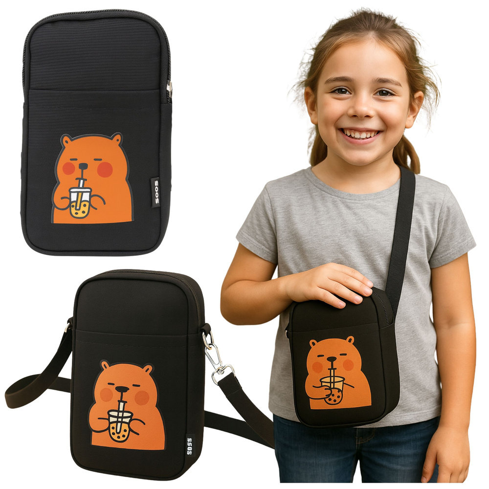 ND24_27559 Torba Saszetka Na Ramię Kapibara Pas - Inna marka | Sklep EMPIK.COM