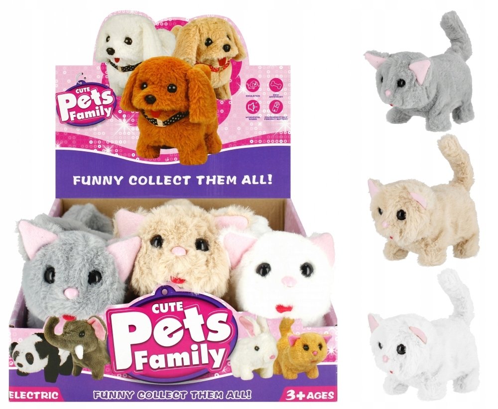 ND39_531707 KOT INTERAKT B/O 13X17X15 MIX3 MC DIS - Mega Creative | Sklep EMPIK.COM