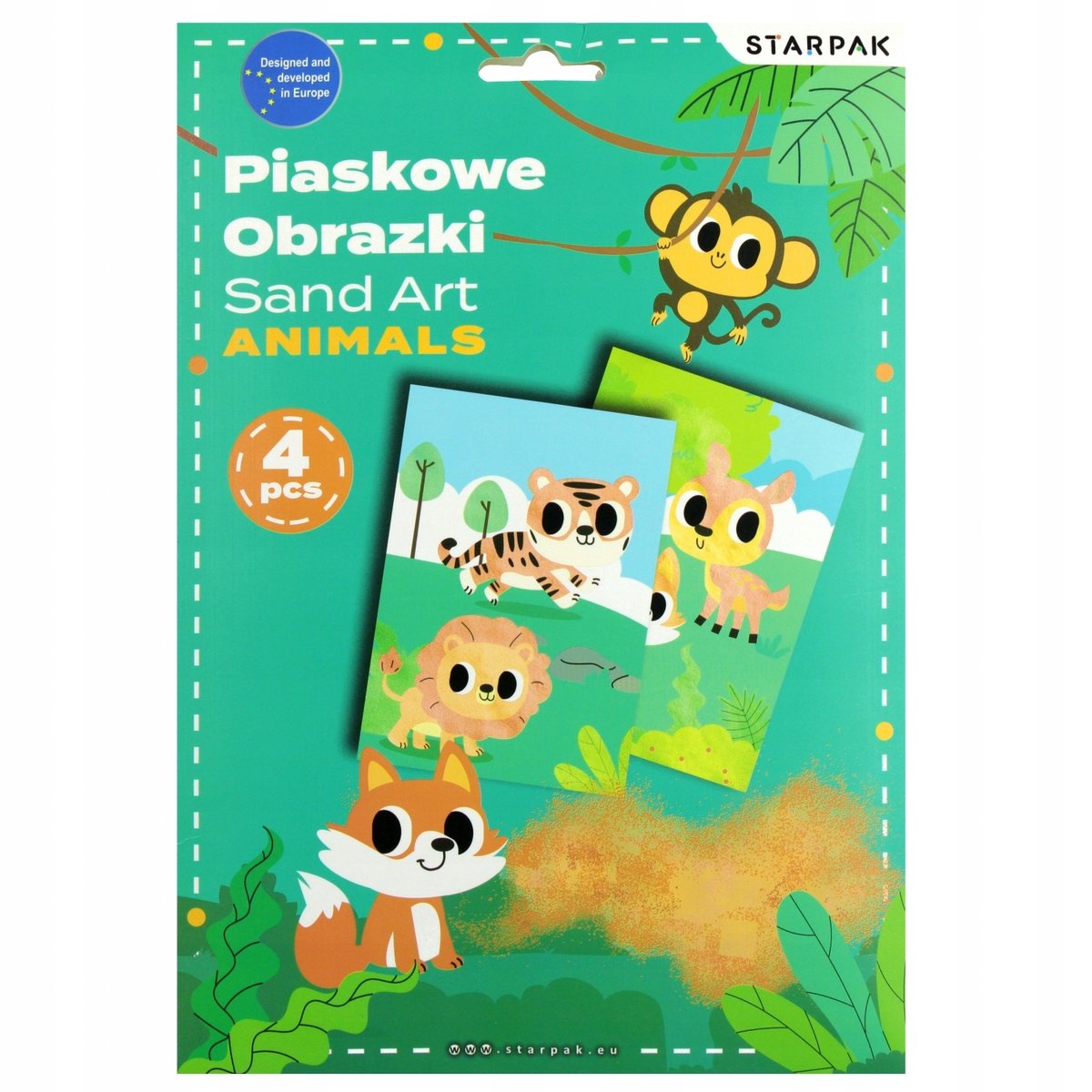 ND39_549172 PIASKOWE OBRAZKI ANIMAL STK KOP 12/24 - Starpak | Sklep ...