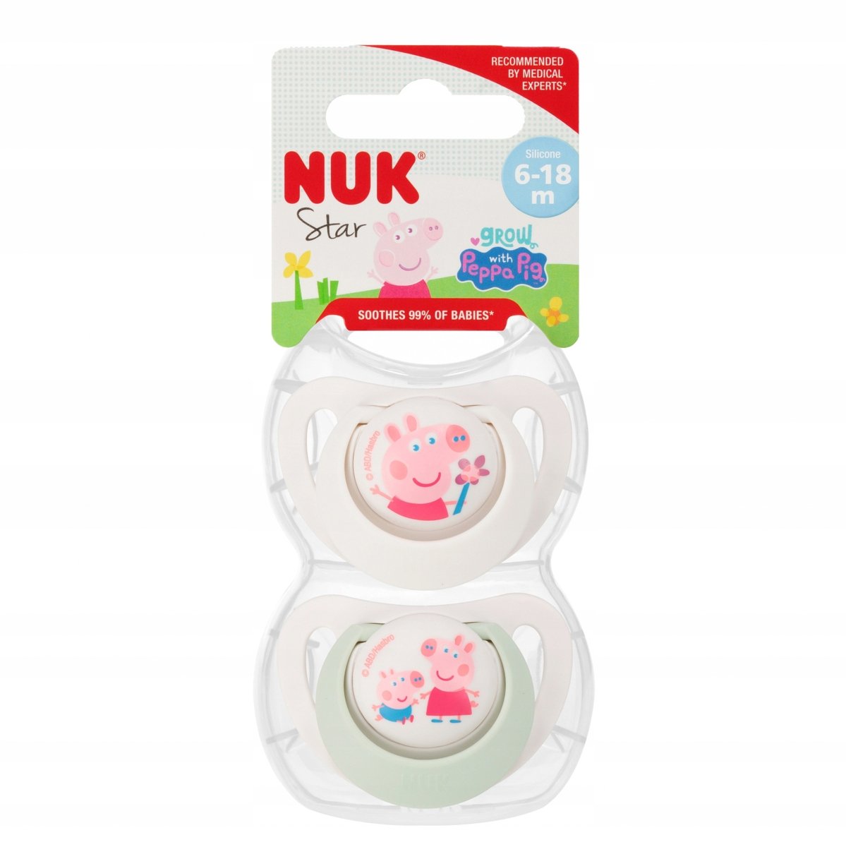 ND39_551235 NUK SMOCZEK USP 2EL 6-18M SIL PEPPA 1 - Nuk | Sklep EMPIK.COM