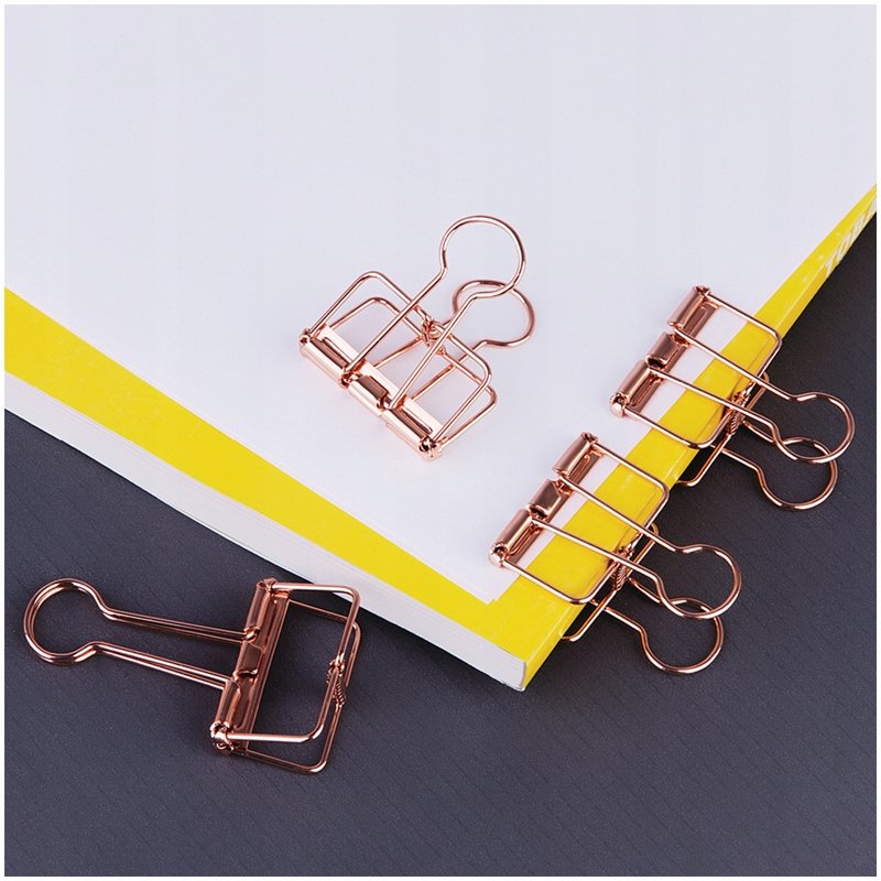 ND39_551704 KLIP MET 32MM ROSE GOLD MESHU OP4SZT - Berlingo | Sklep EMPIK.COM