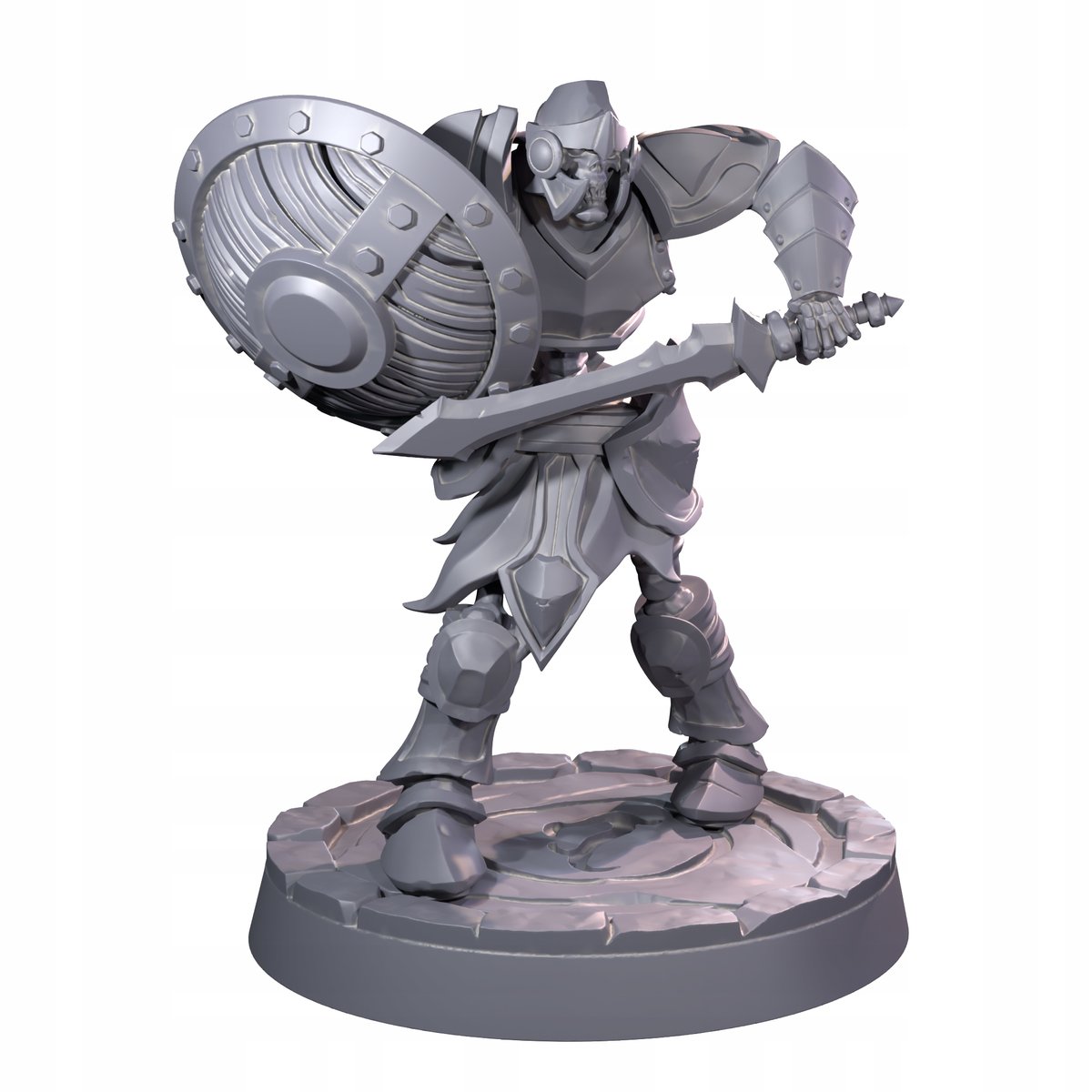 Necromancy Minion (Potwór Szkielet) - Shield Taunt Skeleton ...