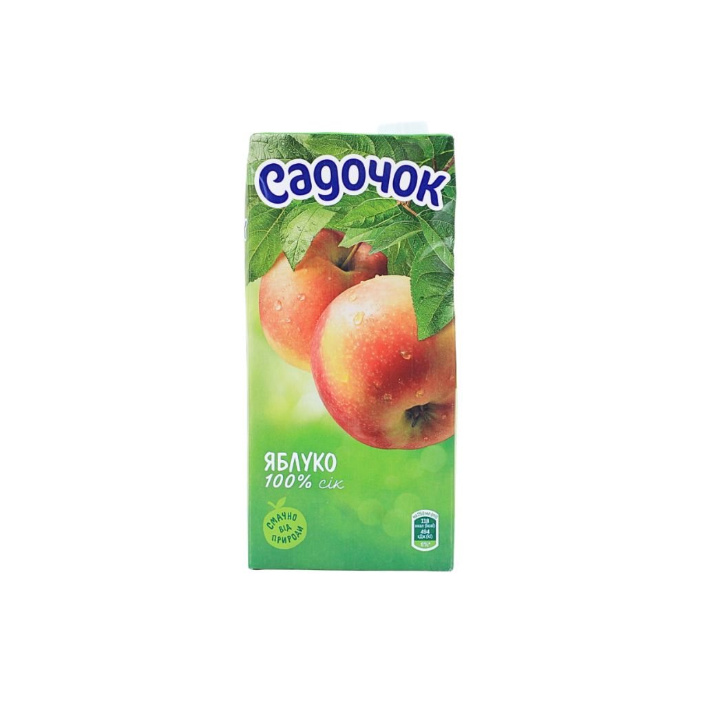 Nektar jabłkowy klarowany pasteryzowany "Sadochok" 950ml - Inna marka ...